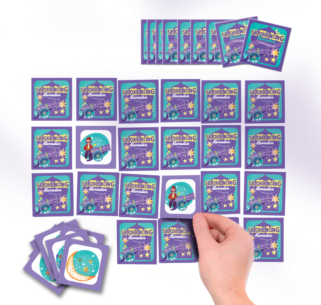 Sequence 2in1 Boardgame ( Ramadan Edition) – Little packs of Prayer